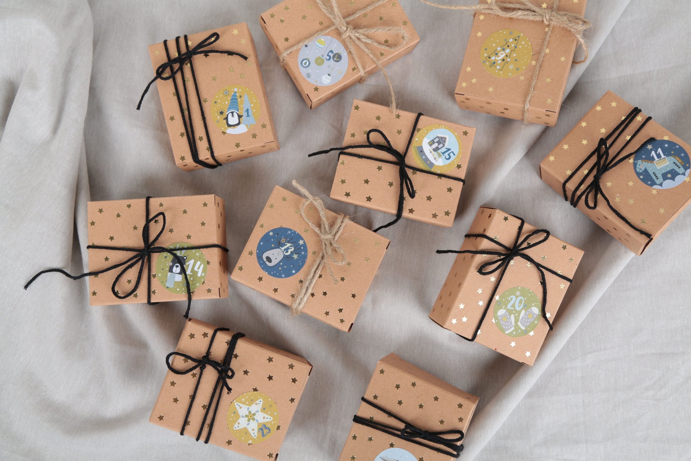 Die besten Aufkleber für Adventskalender – kreative Ideen & Tipps ...